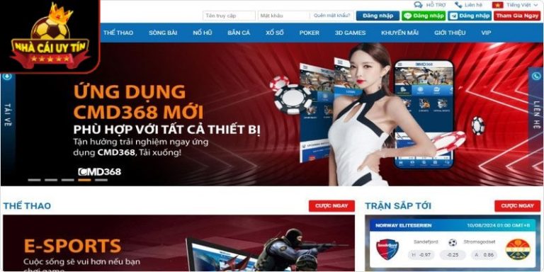 Đánh Giá Nhà Cái Cmd368 - Sự Lựa Chọn Hàng Đầu Của Gamer